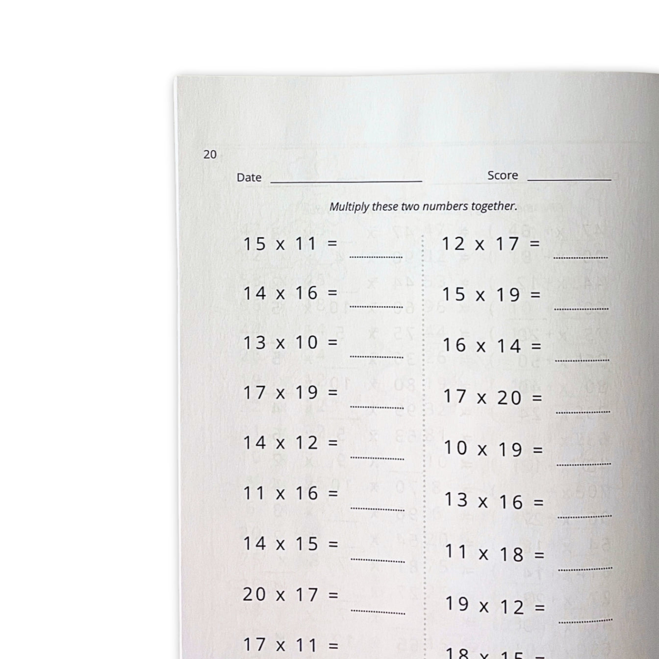 Quick Maths 4 — Context free sums for daily practise — Depicta