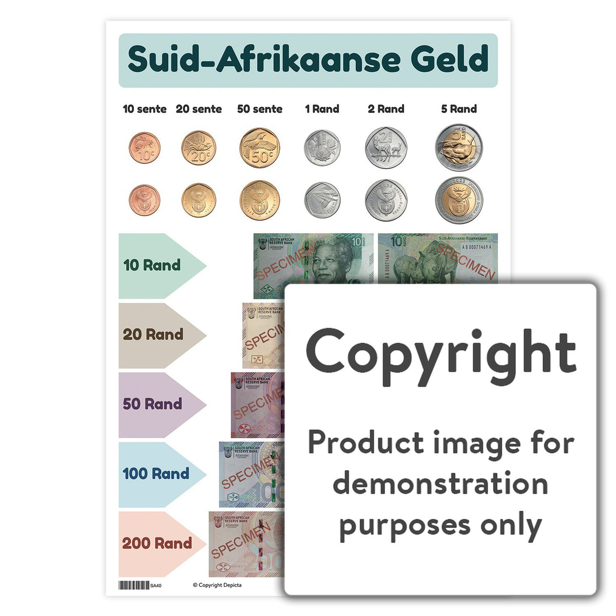 Suid-Afrikaanse Geld — Depicta