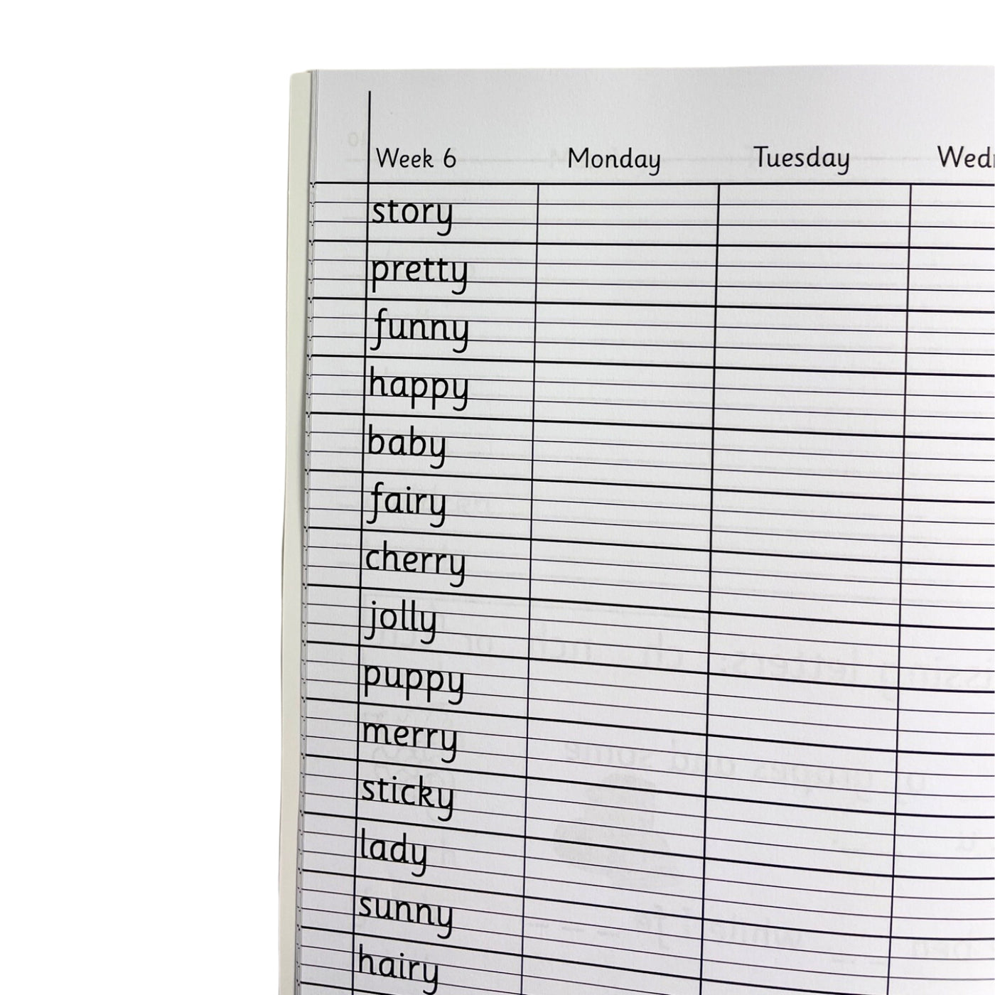 My Phonics and Spelling Homework Book 3 — Sassoon Font — Depicta