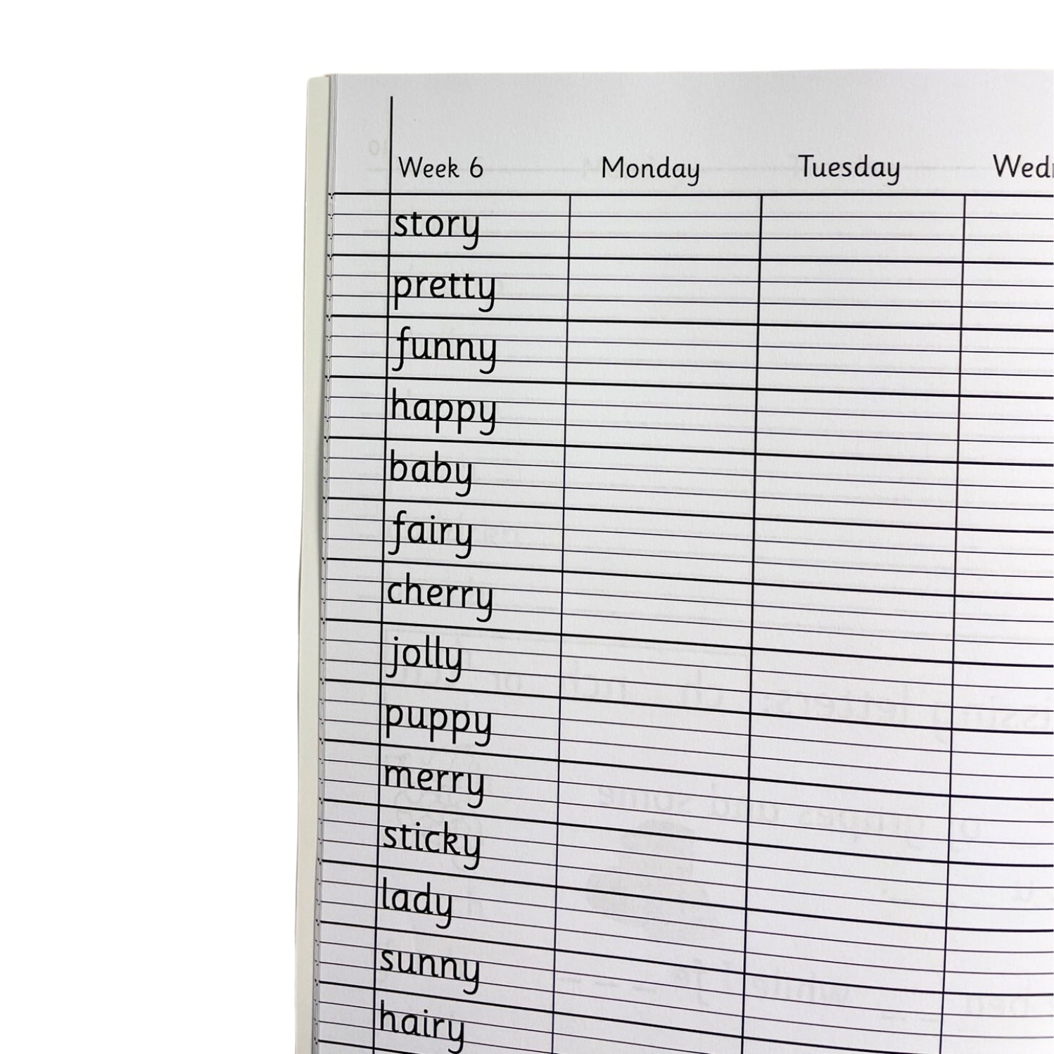 My Phonics and Spelling Homework Book 3 — Sassoon Font — Depicta