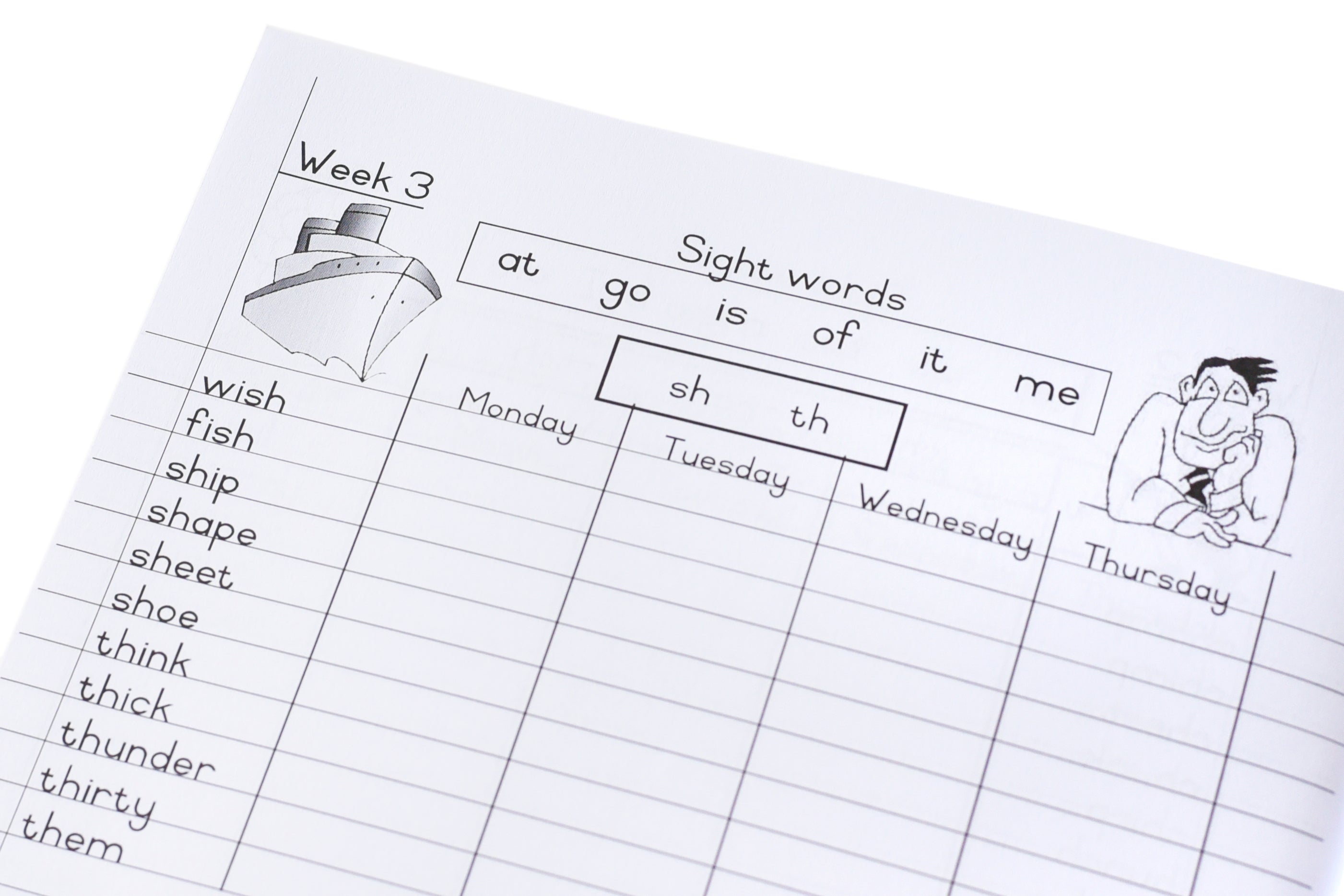 Phonics and Spelling Homework Book 4 — Depicta