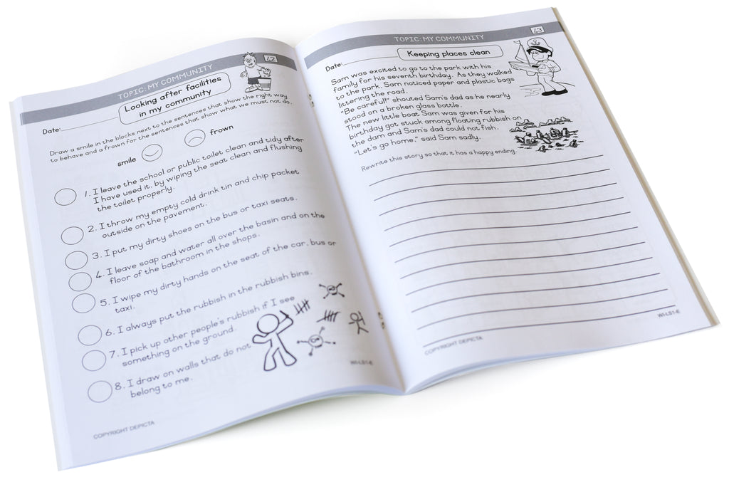 Life Skills Workbooks — Depicta