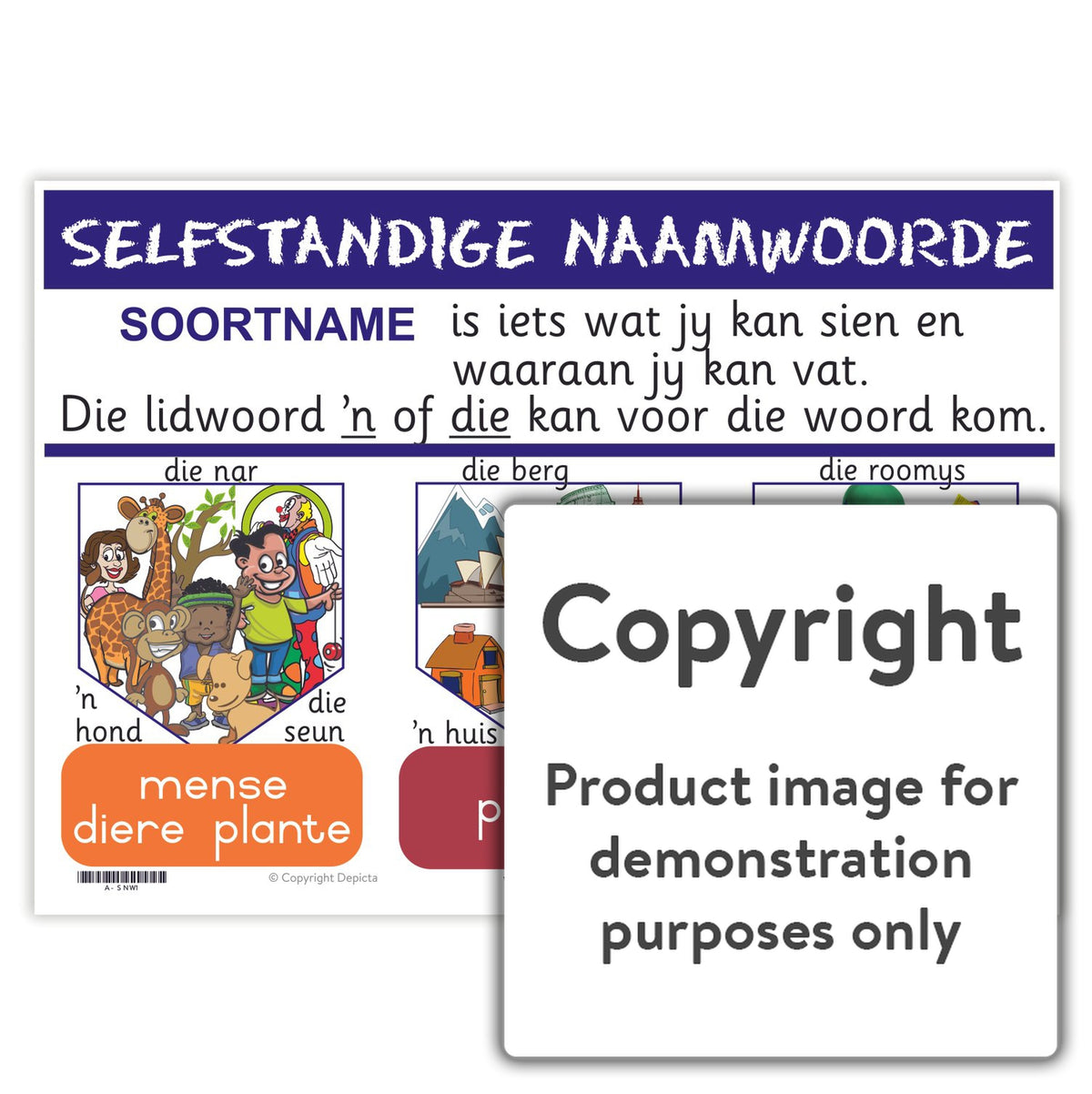 Selfstandige Naamwoorde — Depicta