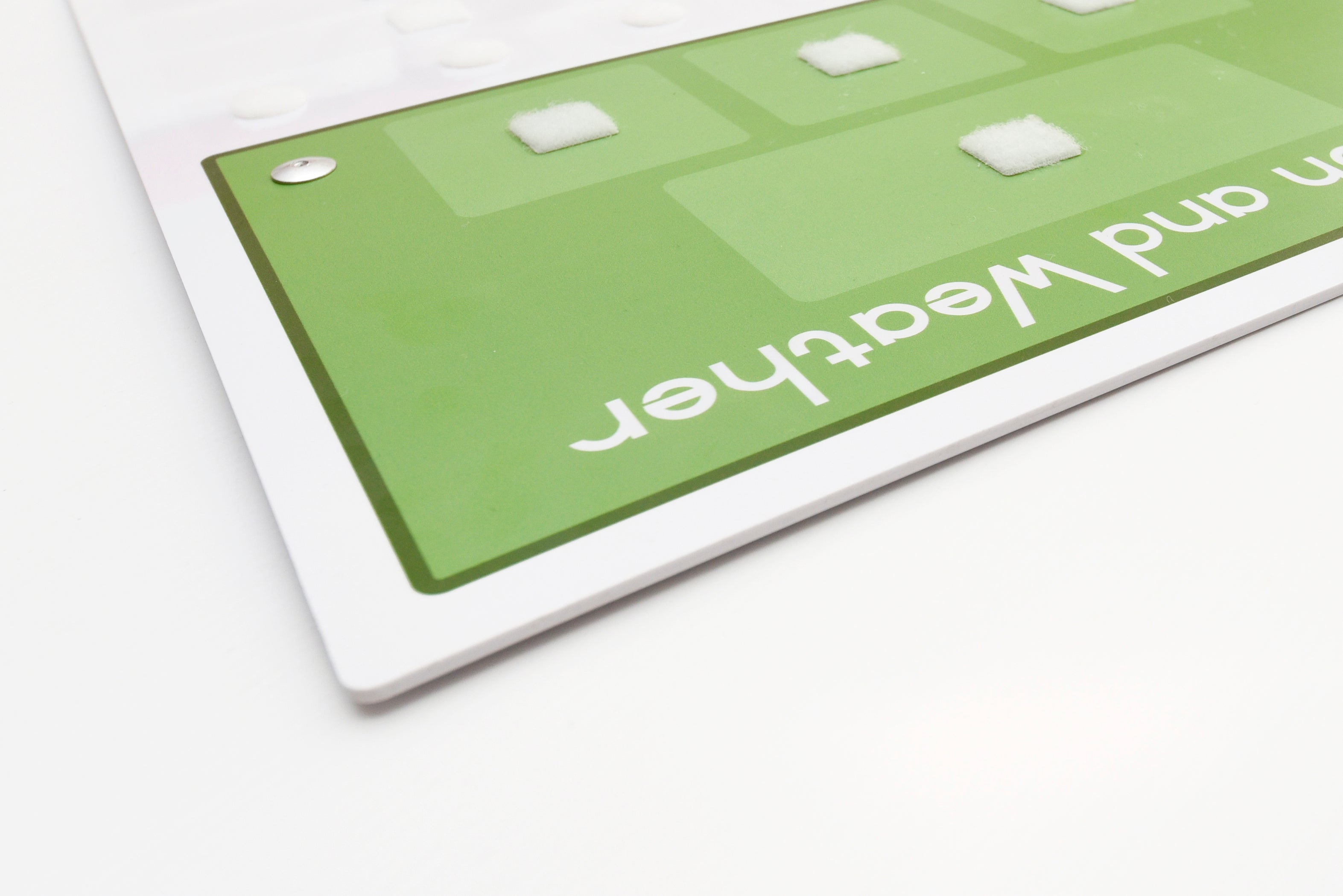 NEW: Calendar and Weather Board (72cm x 72cm) — Depicta