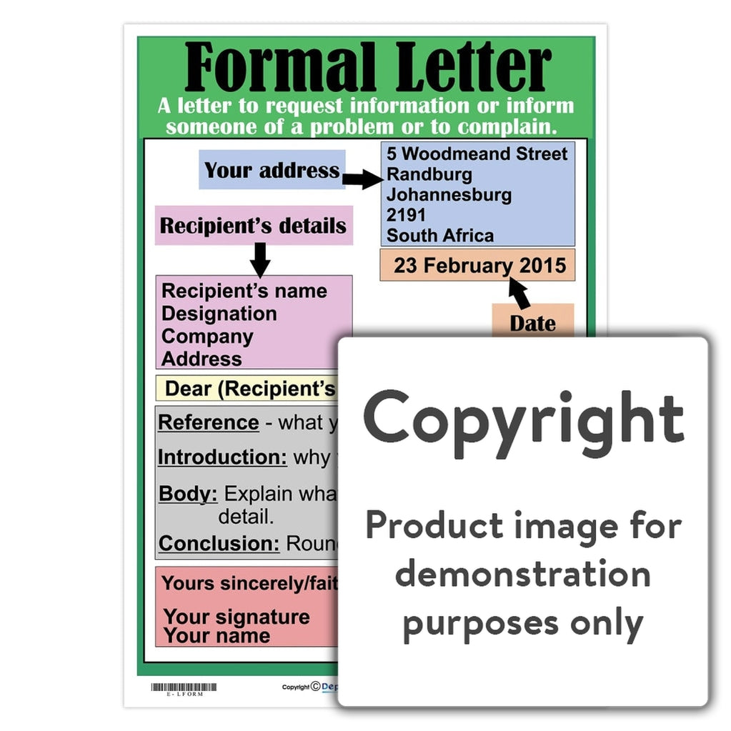 Formal Letter — Depicta