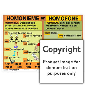 Homonieme en Homofone — Depicta