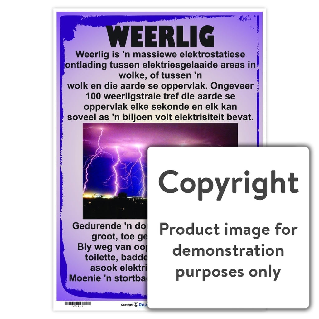 Weerlig — Depicta